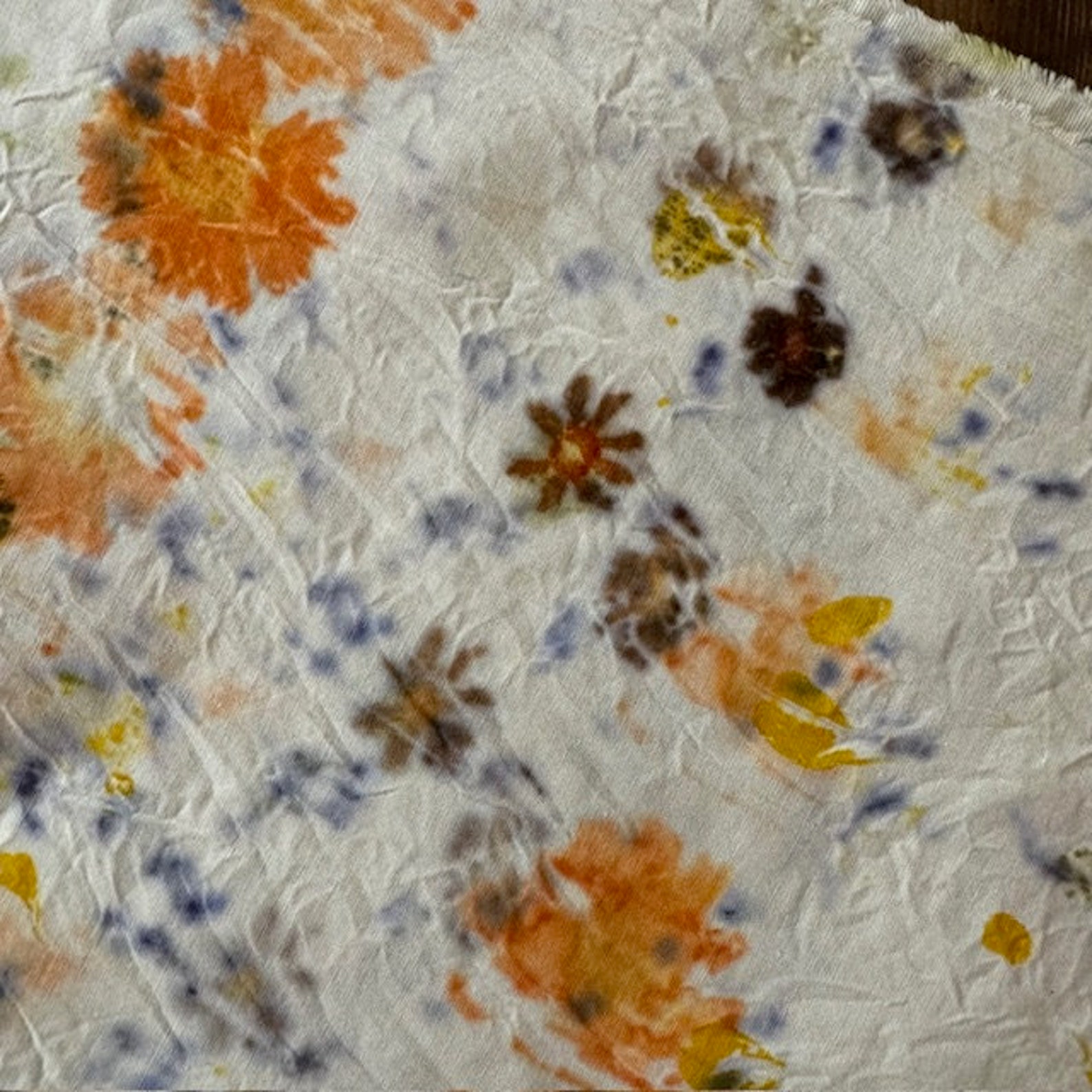 Natural Dye Fat Quarter - June Dye Garden - Etsy