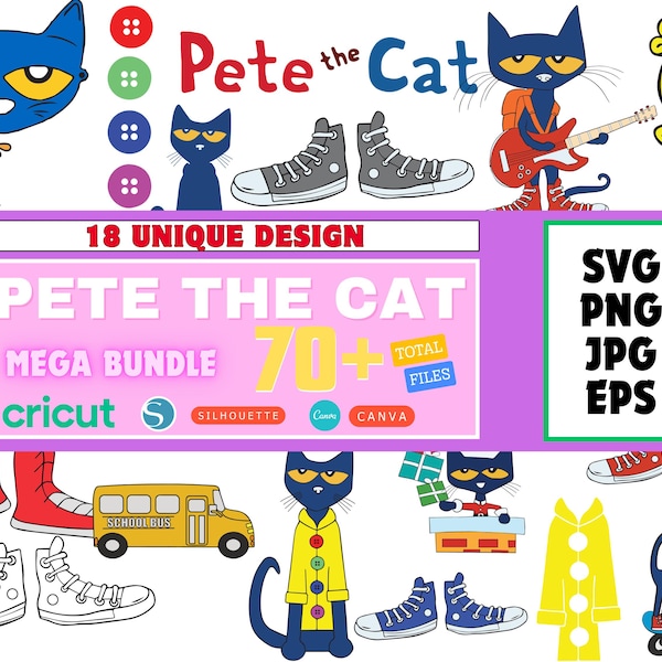 Pete the Cat Shoes - Etsy