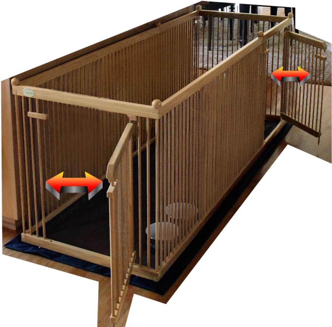 ADDITIONAL GATE UPGRADE Add a Second Gate to Another Fence - Etsy