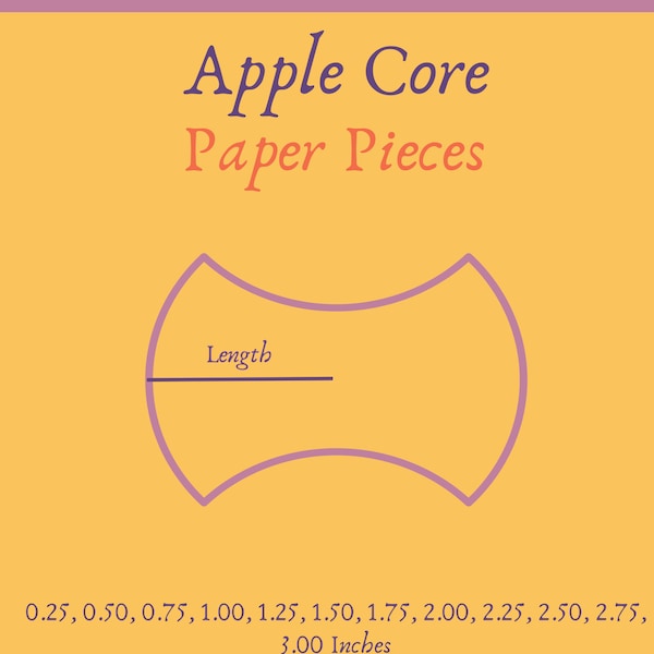 Apple Core - Etsy