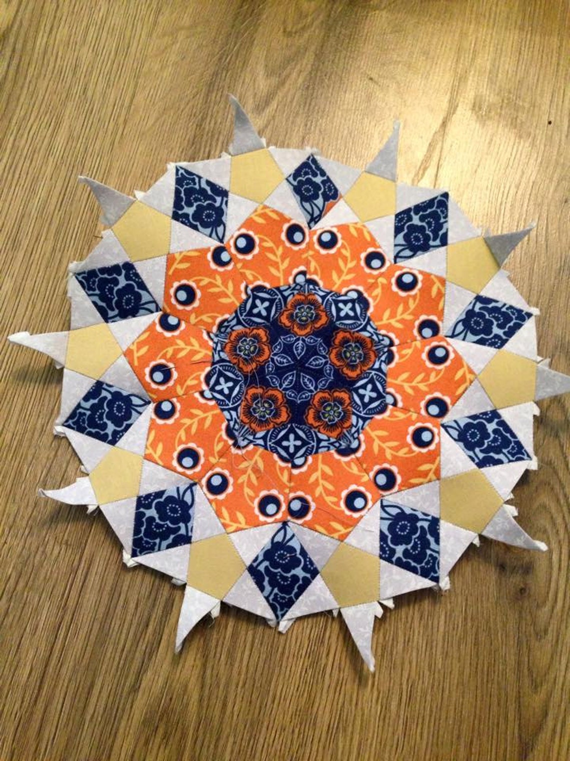 Printable Pentagon EPP Template PDF Instant Download | Etsy