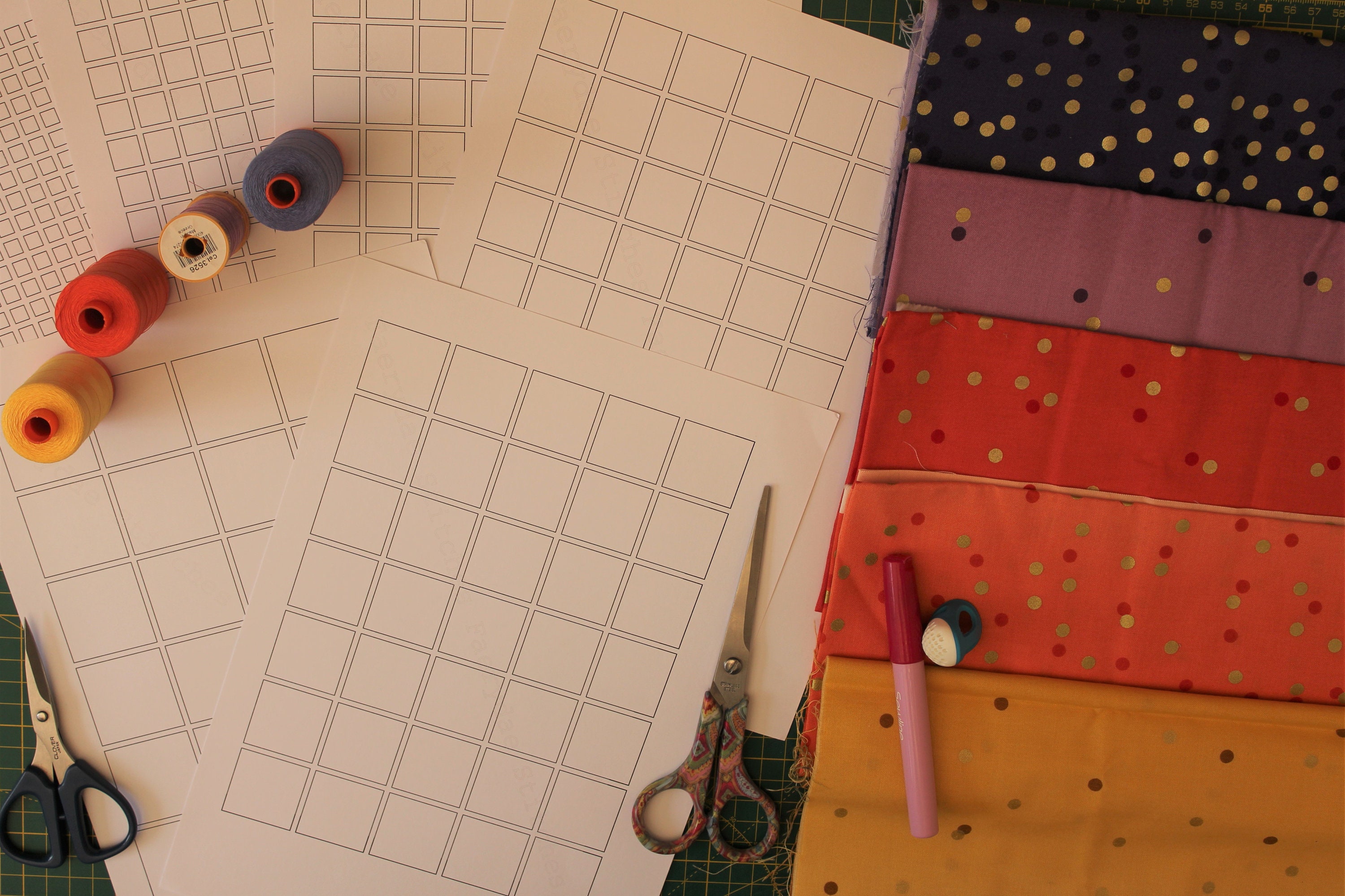 Printable Square EPP Template PDF Instant Download - Etsy