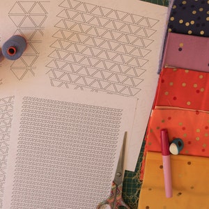 Printable Equilateral Triangle EPP Template Instant PDF Download - Etsy