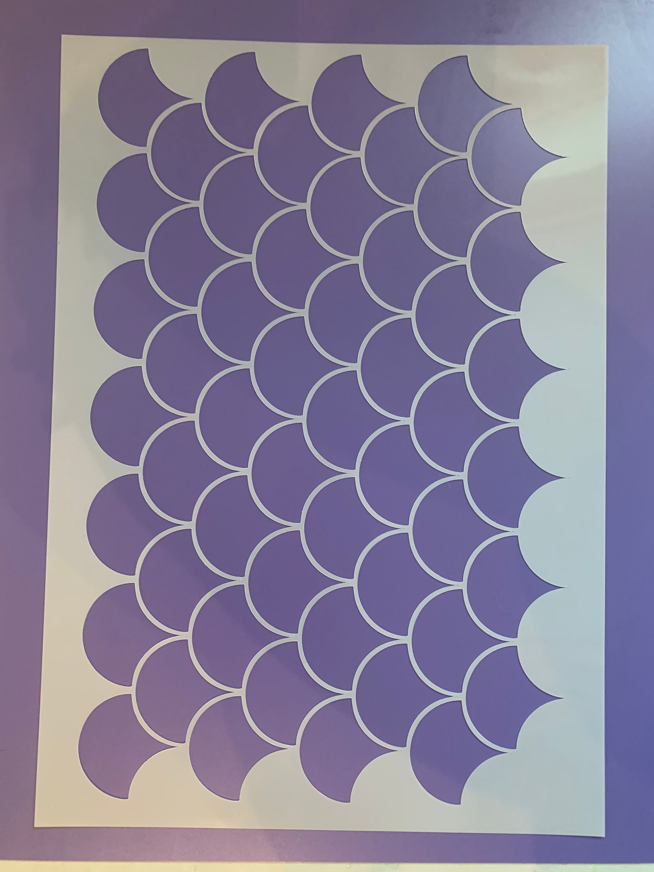 Clam Shell A4 Stencil 190 Micron Mylar Mixed Media Art Journal - Etsy