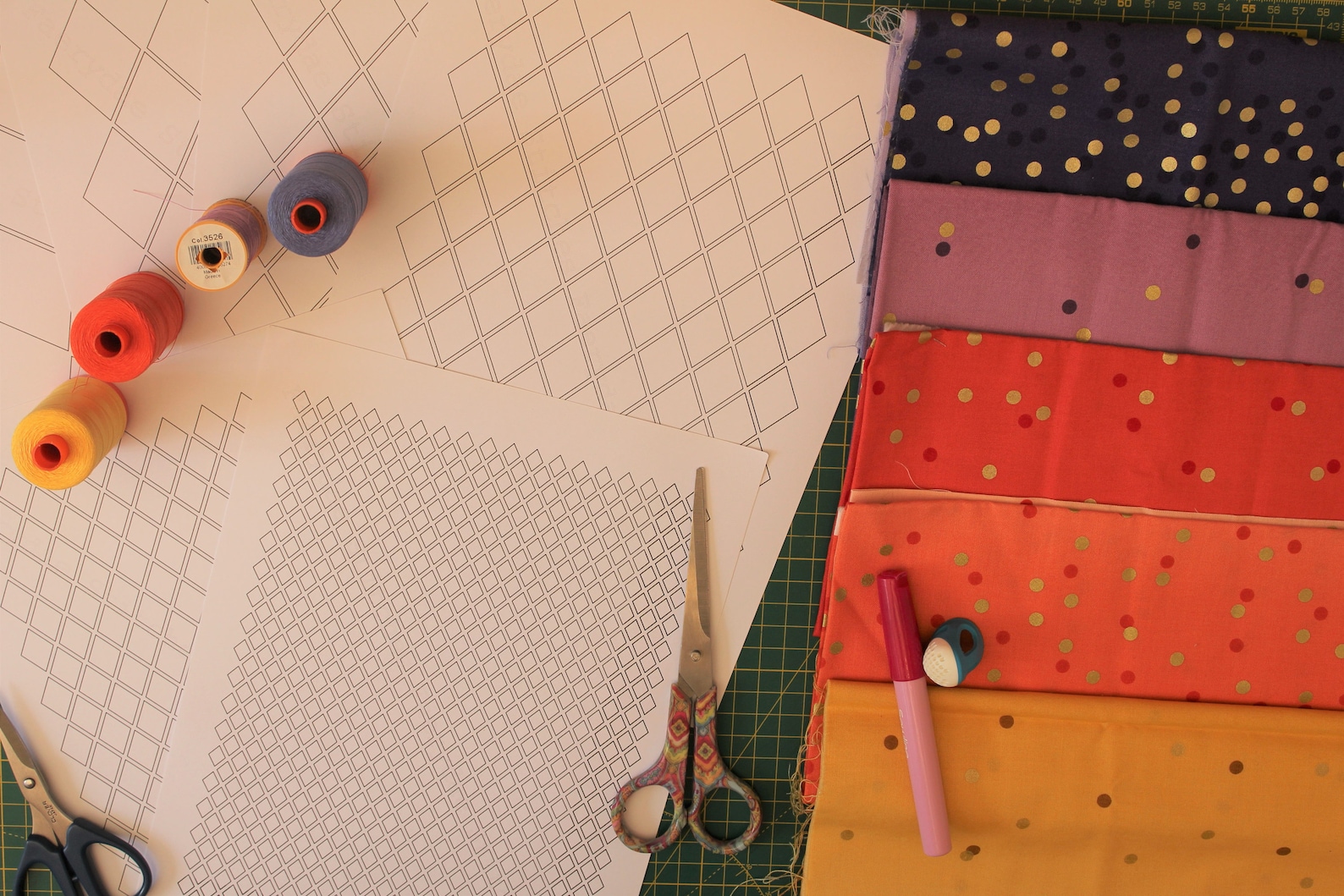 Printable 72 Degree Diamond EPP Template Instant PDF Download - Etsy