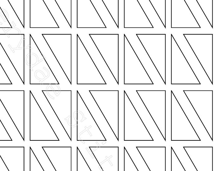 Printable 30/60/90 Degree Triangle EPP Template Instant PDF Download - Etsy