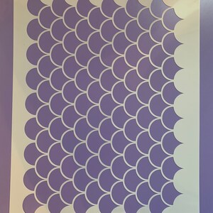 Clam Shell A4 Stencil 190 Micron Mylar Mixed Media Art Journal - Etsy