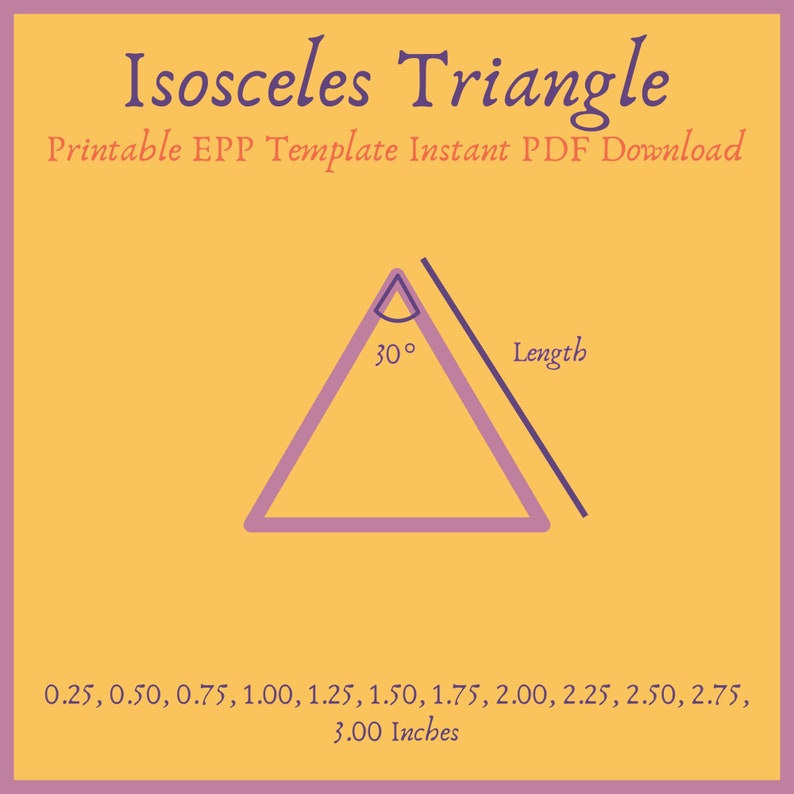 printable-30-degree-isosceles-triangle-epp-template-instant-etsy