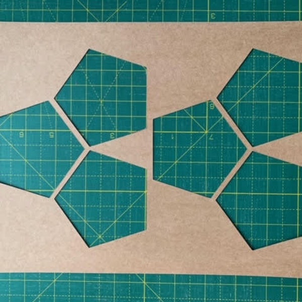 Pentagon Card - Etsy