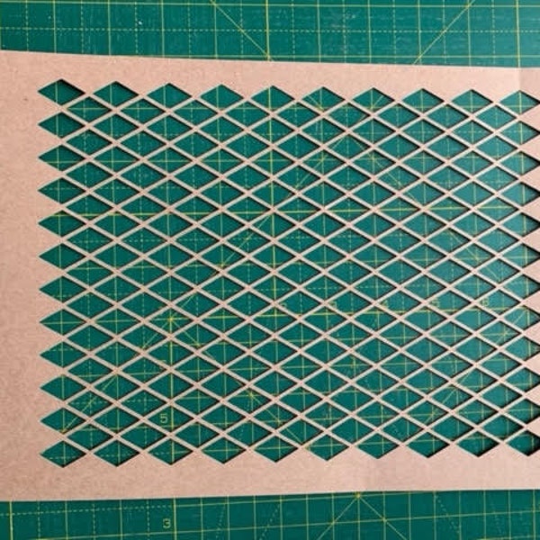 Diamond Stencil - Etsy