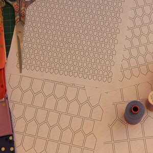 Printable Pentagon House EPP Template PDF Instant Download - Etsy