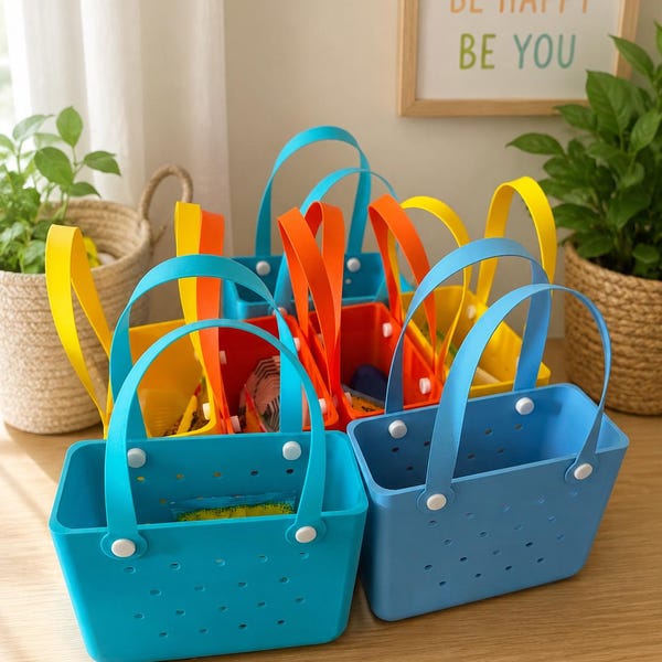 Rubber Mini Tote Bag - Etsy