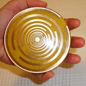 Orgone Orgonite® All-powerful Gold Coaster, Drink Charger, Water ...