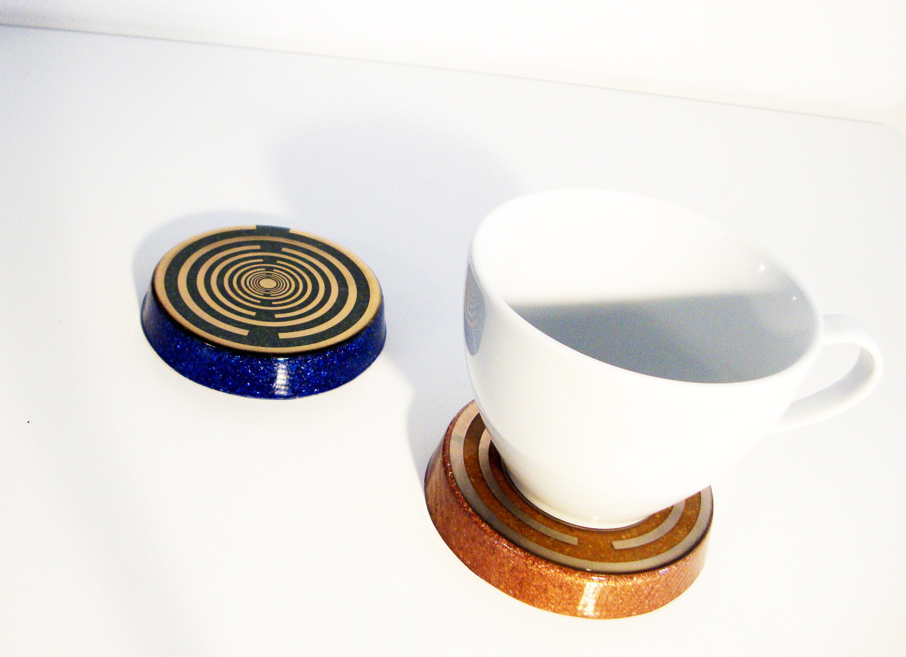 Orgone Orgonite® Coaster, Drink Charger, Charging Plate, Water Charger ...