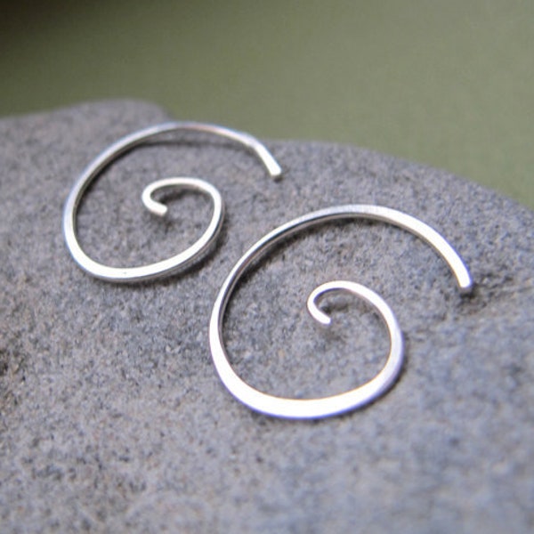 Swirl Earrings - Etsy