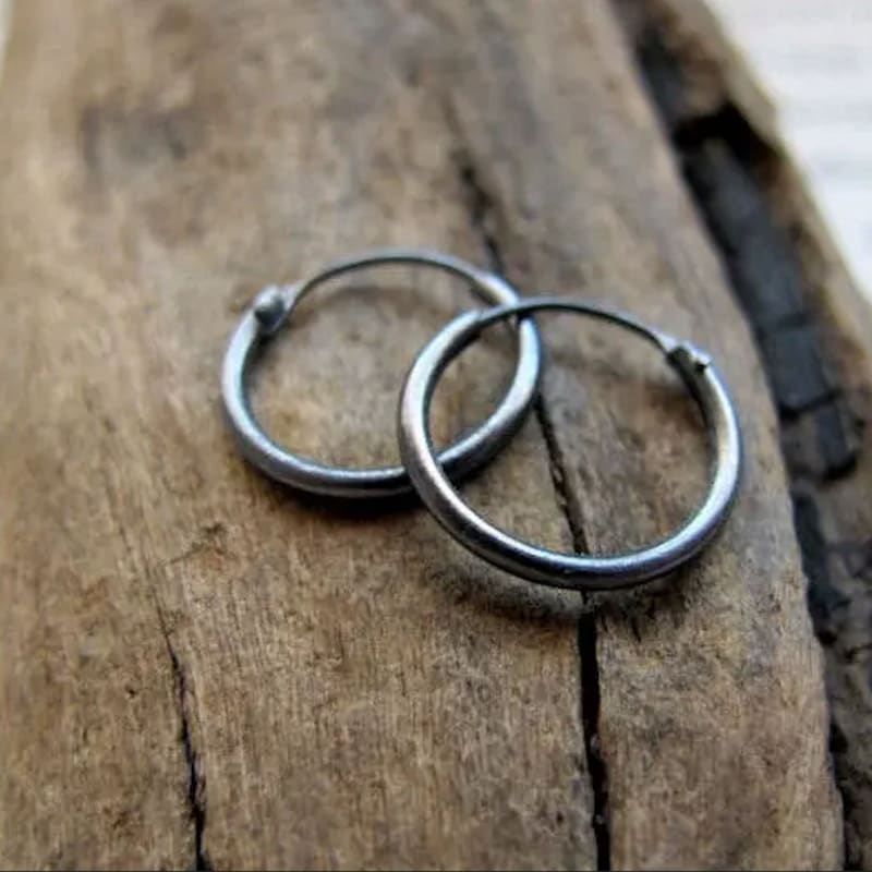 Oval Hoops Men - Etsy