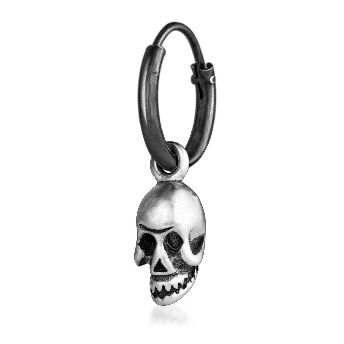 Mens Earring Skull Earring for Men Mens Jewelry Punk - Etsy