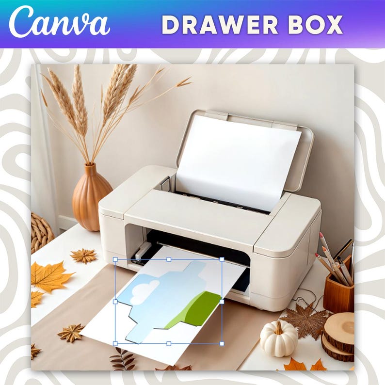 Drawer Box Canva Template – Editable Sliding Gift Box Design - Etsy Canada