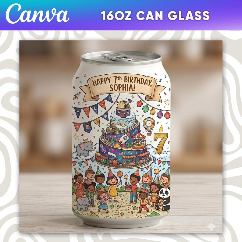 Modèle de canette de verre de 16 oz – Design d'emballage de verre ...