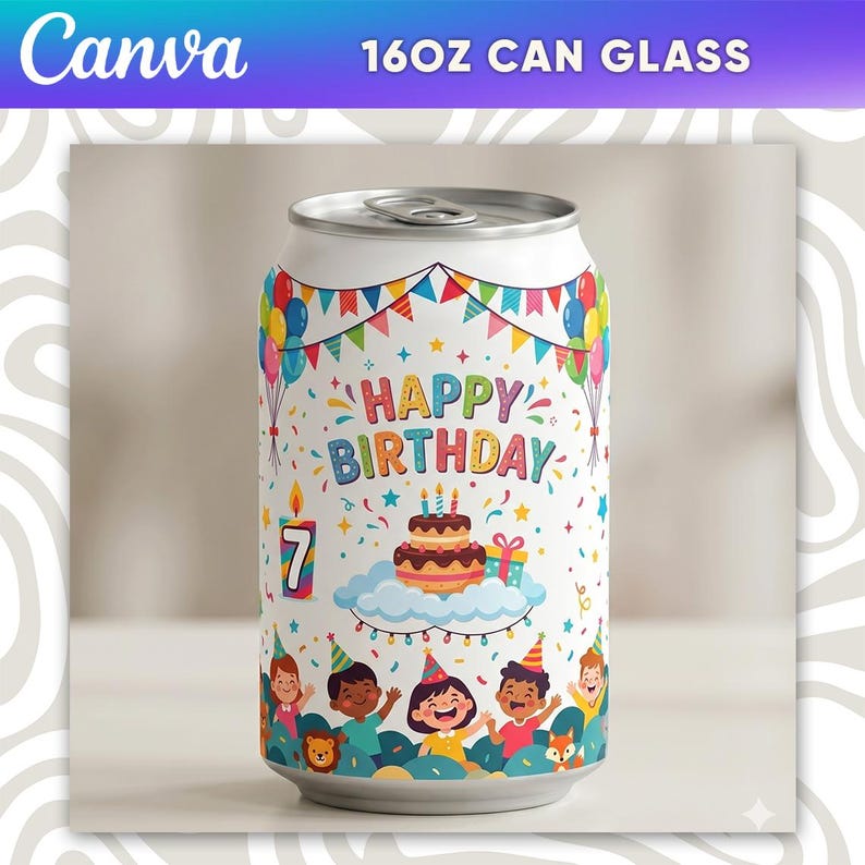 Modèle de canette de verre de 16 oz – Design d'emballage de verre ...