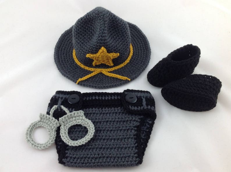 State Trooper Baby Outfit - Police Officer Baby - Deputy Sheriff - Baby ...