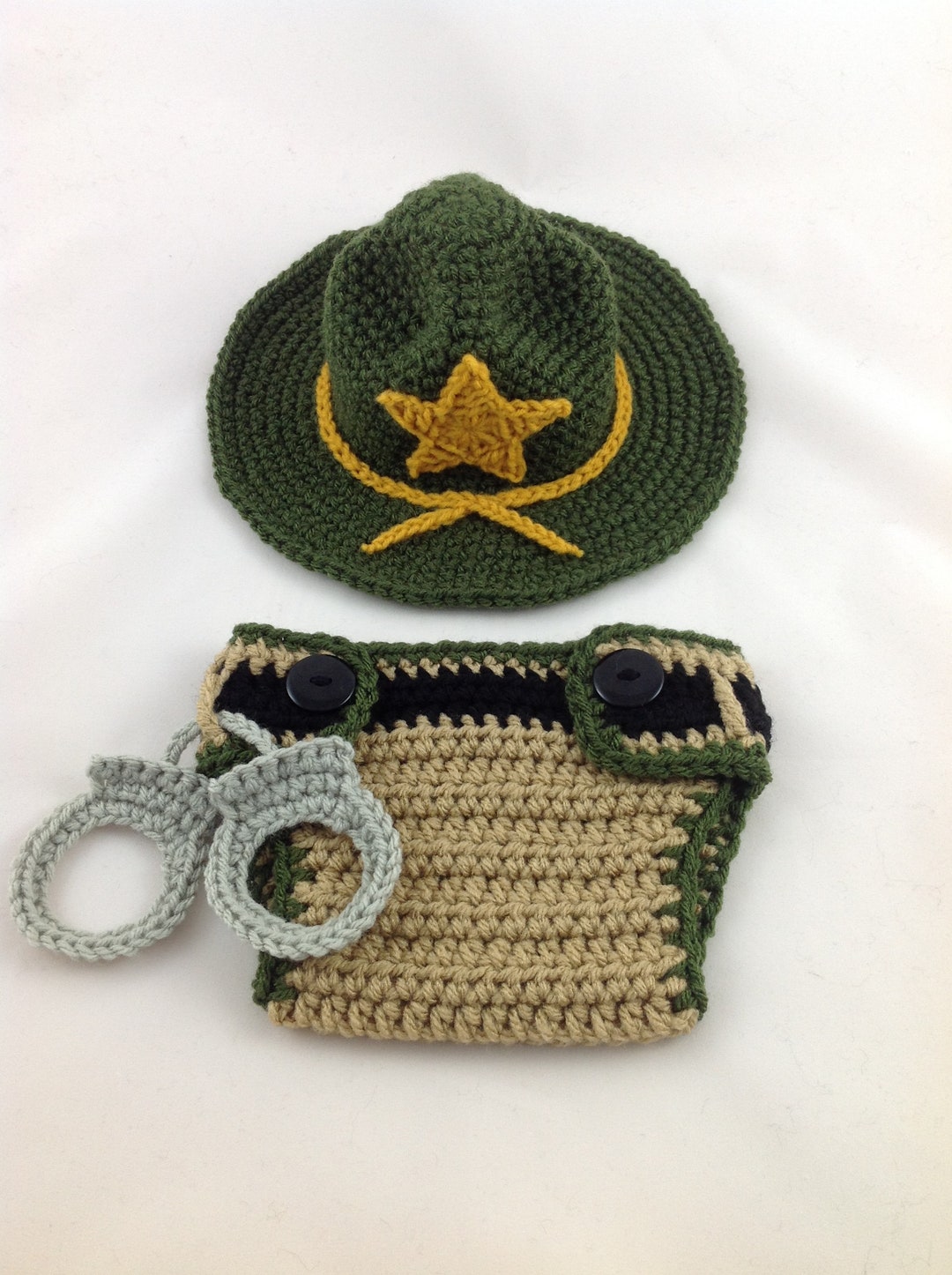 Deputy Sheriff Baby Outfit - State Trooper - Police Officer Baby ...