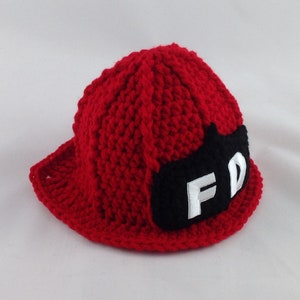 Baby Boy Hat Baby Fireman Hat Newborn Firefighter Hat - Etsy