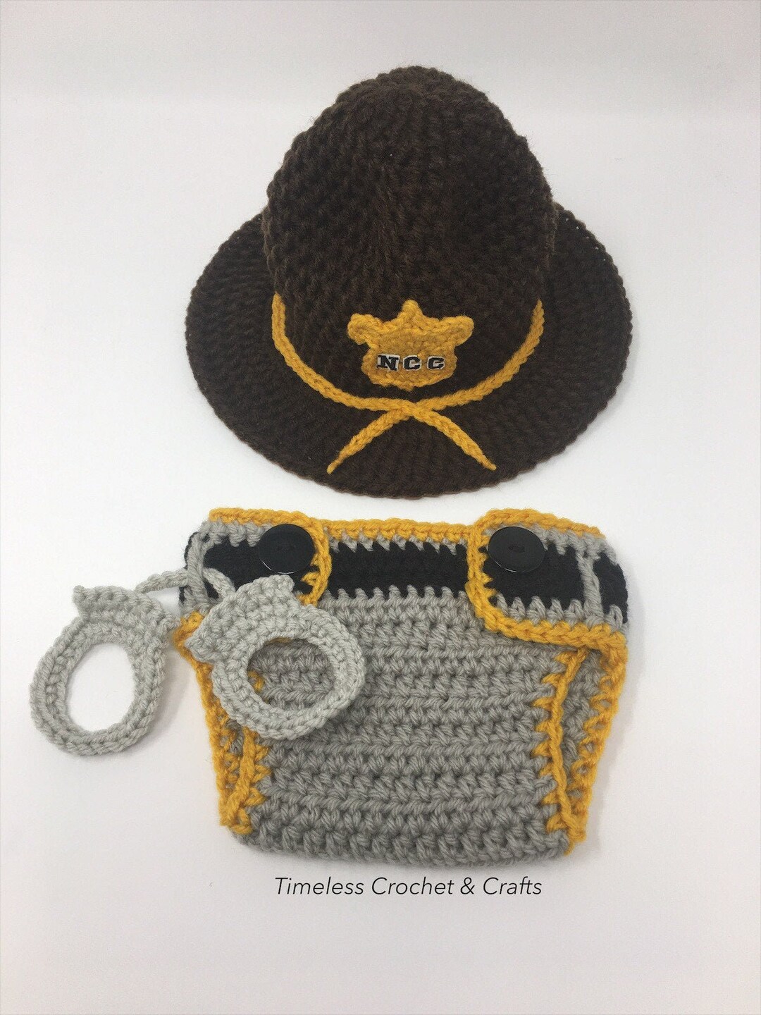 Deputy Sheriff Baby Outfit - State Trooper - Police Officer Baby ...