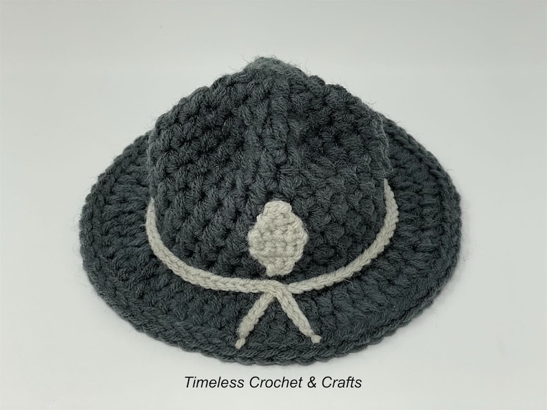 State Trooper Baby Hat - Police Officer Baby - Deputy Sheriff - Baby ...