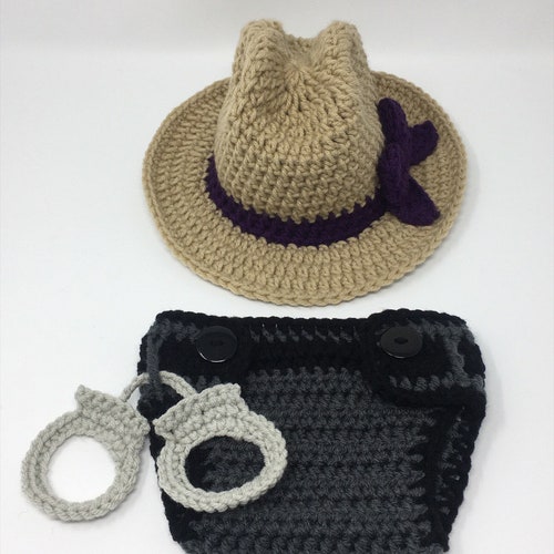 State Trooper Baby Hat Police Officer Baby Deputy Sheriff - Etsy