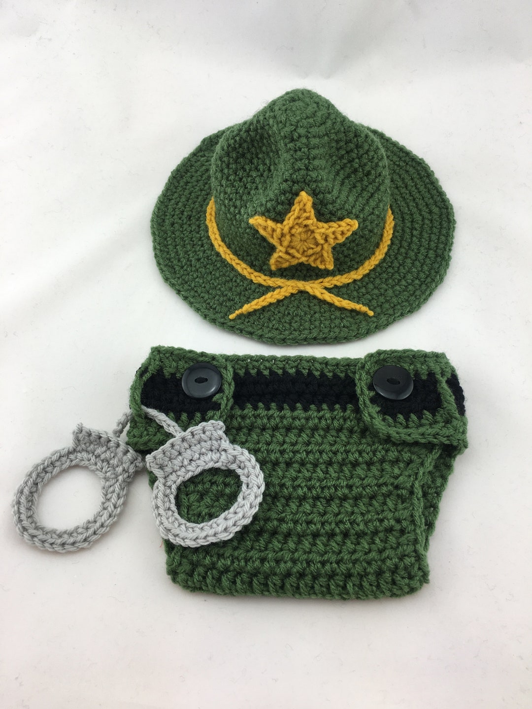 Deputy Sheriff Baby Outfit - State Trooper - Police Officer Baby ...