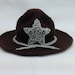 Baby State Trooper Hat - Police Officer Baby - Deputy Sheriff - Baby ...
