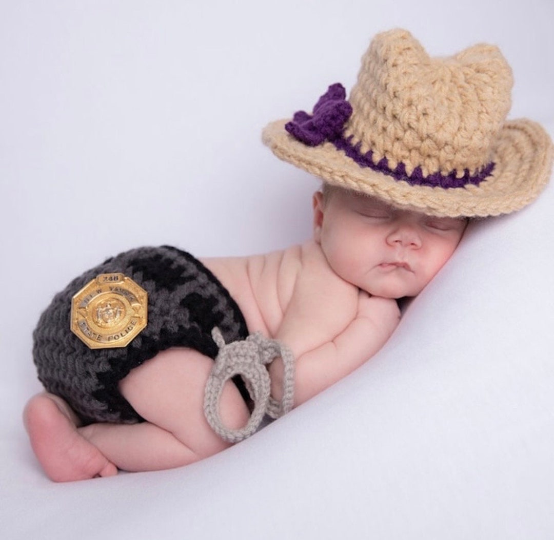 Baby State Trooper Outfit - Police Officer Baby - Deputy Sheriff - Baby ...