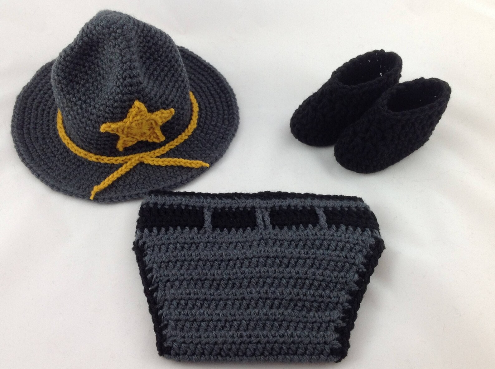 State Trooper Baby Outfit - Police Officer Baby - Deputy Sheriff - Baby ...