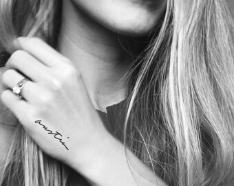 Delicate Wrist Tattoos | Etsy