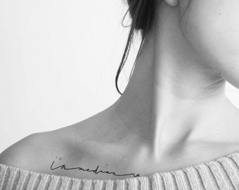Custom Script Tattoo Design Calligraphy Script Forearm Name Tattoo ...