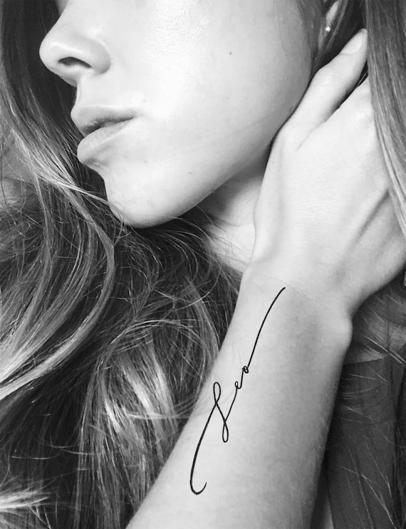 R Letter Design Tattoo