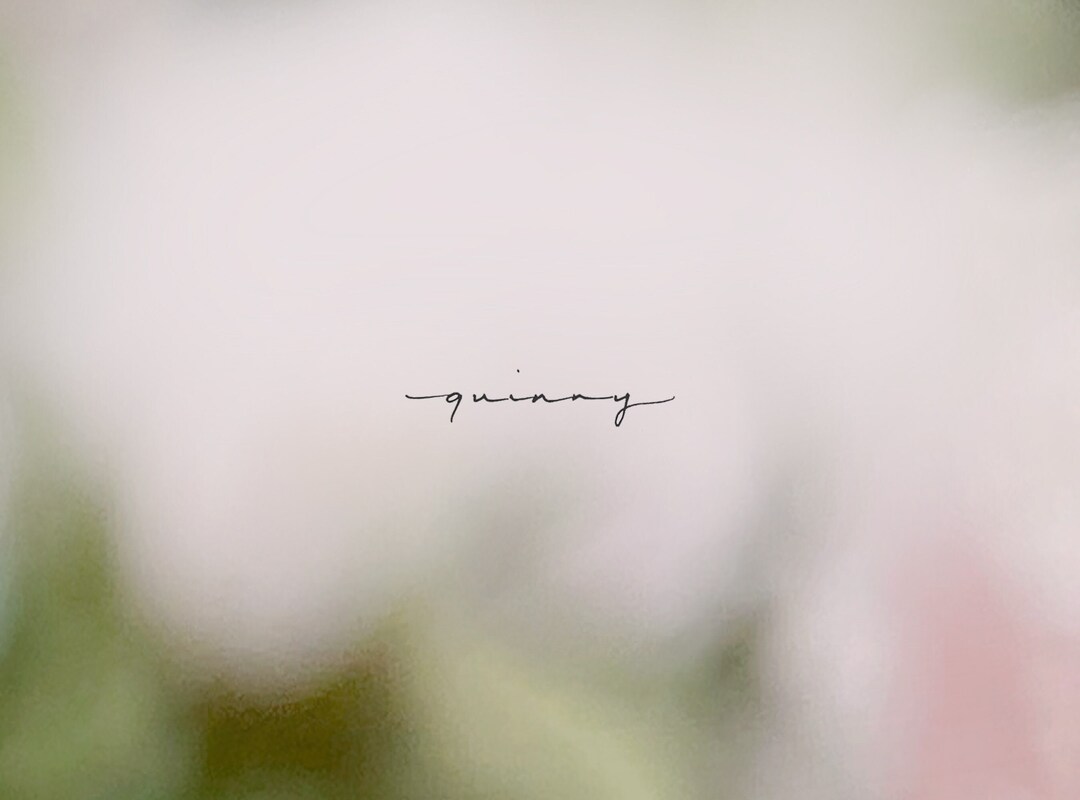 Unique Custom Script Tattoo - Pretty Tattoos - Small Tattoo Design - Etsy