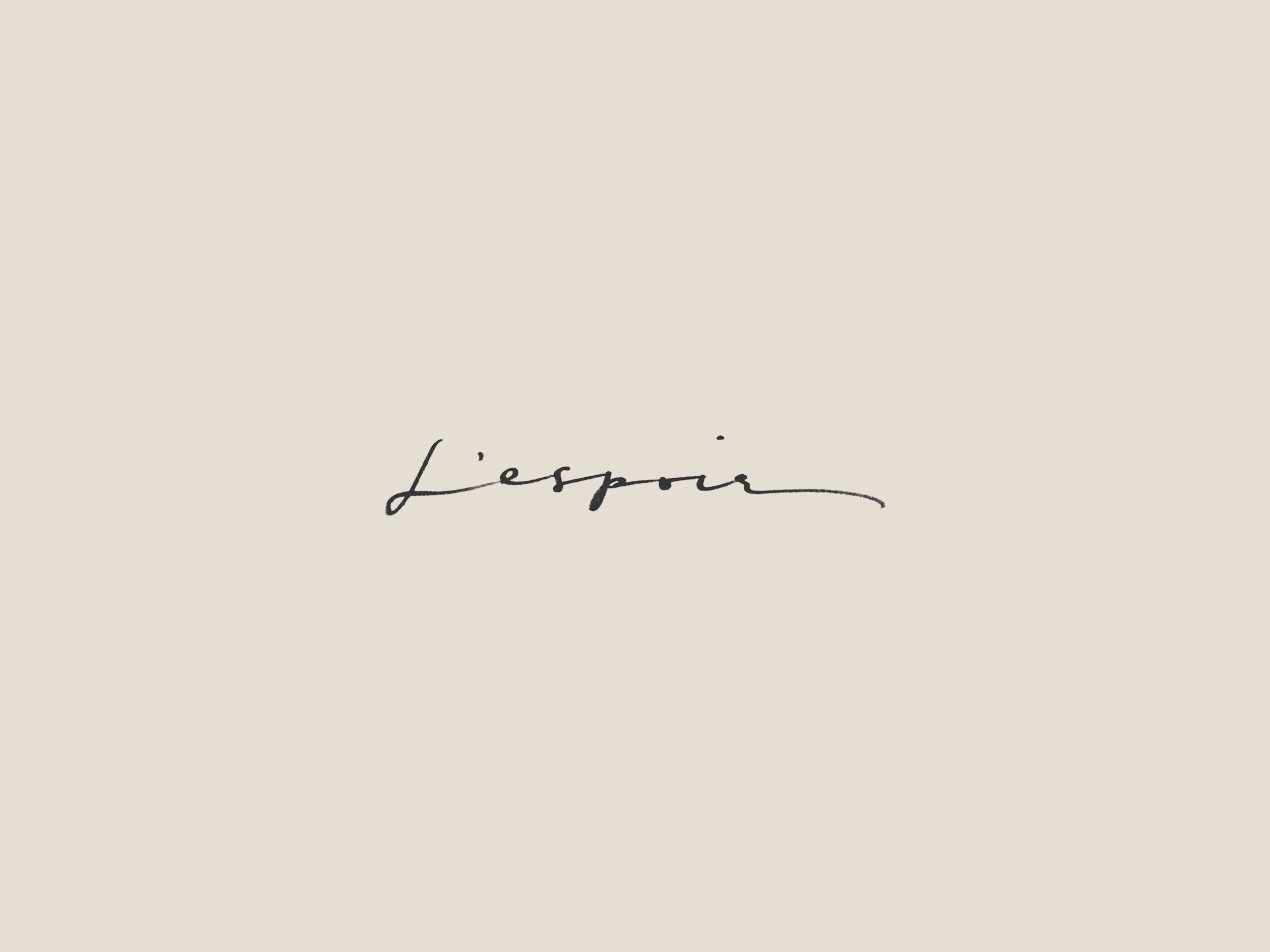 Custom Tattoo Design - Hope Script Tattoo - Womens Tattoo - Etsy