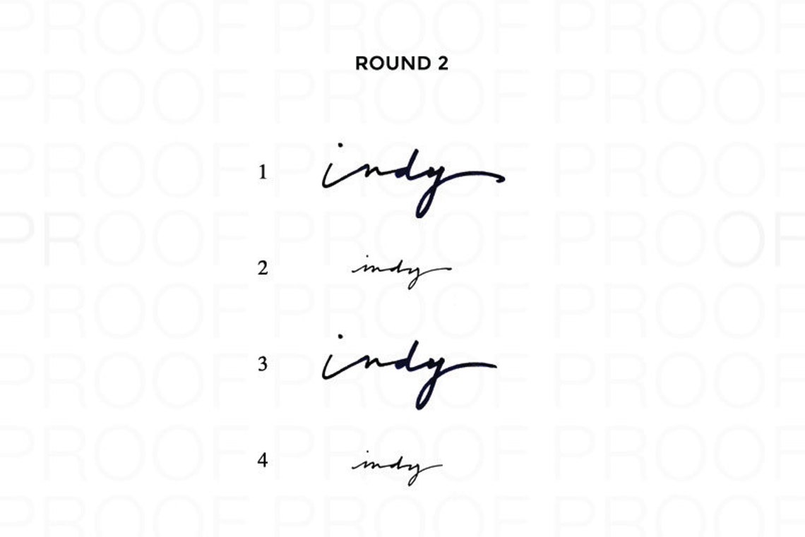 Handwritten Script Calligraphy Name Tattoo - Etsy