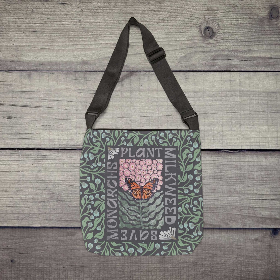 Save the Monarchs Plant Milkweed Conservation Tote Bag. Spread the ...