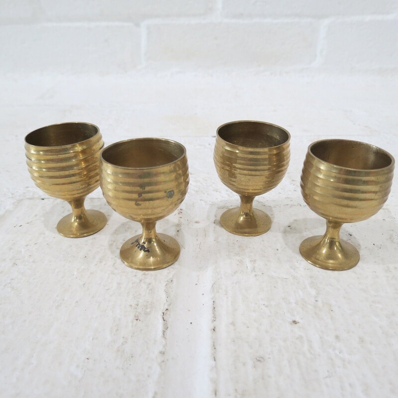 Brass Goblet - Etsy