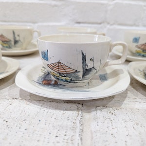 Midwinter Riviera Dinnerware Set // Vintage Mid Century Modern ...