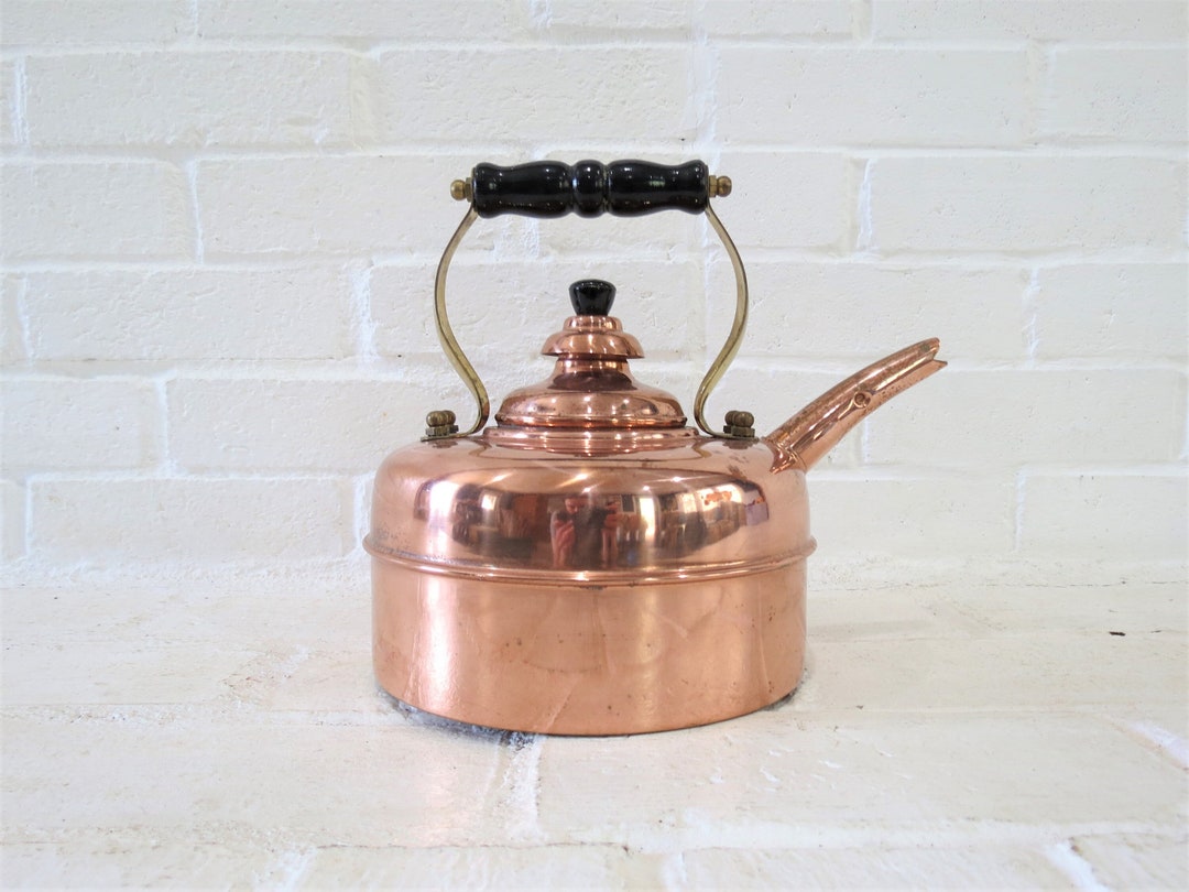 Vintage Simplex Copper Kettle // Simplex Patent Tea Kettle - Etsy