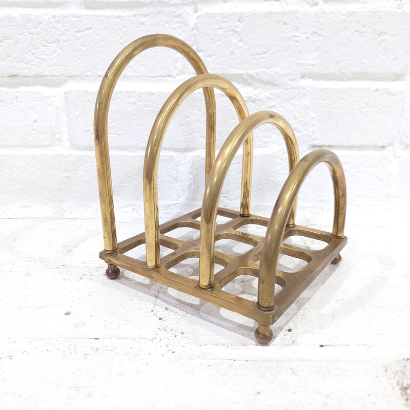 Brass Letter Holder - Etsy