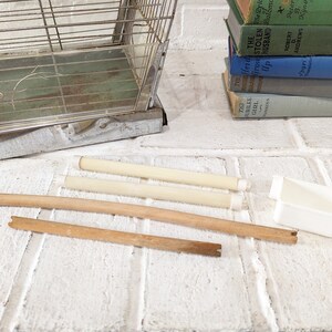 Vintage Clamshell Bird Cage // Art Deco Crown Bird Cage, Rustic ...