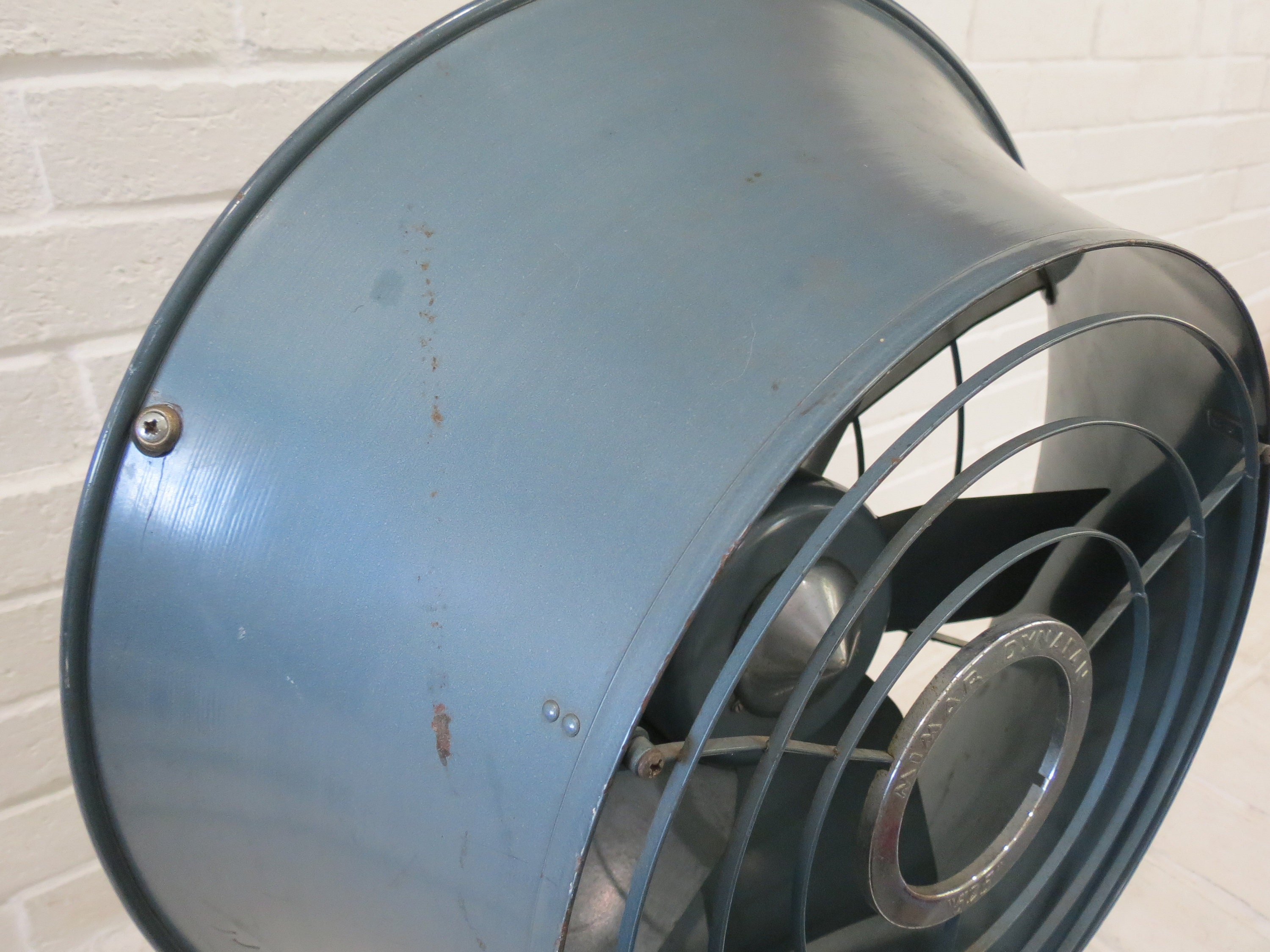 Oversize Electric Fan // Vintage Working Mimar Dynafan "525" Fan, Caged ...