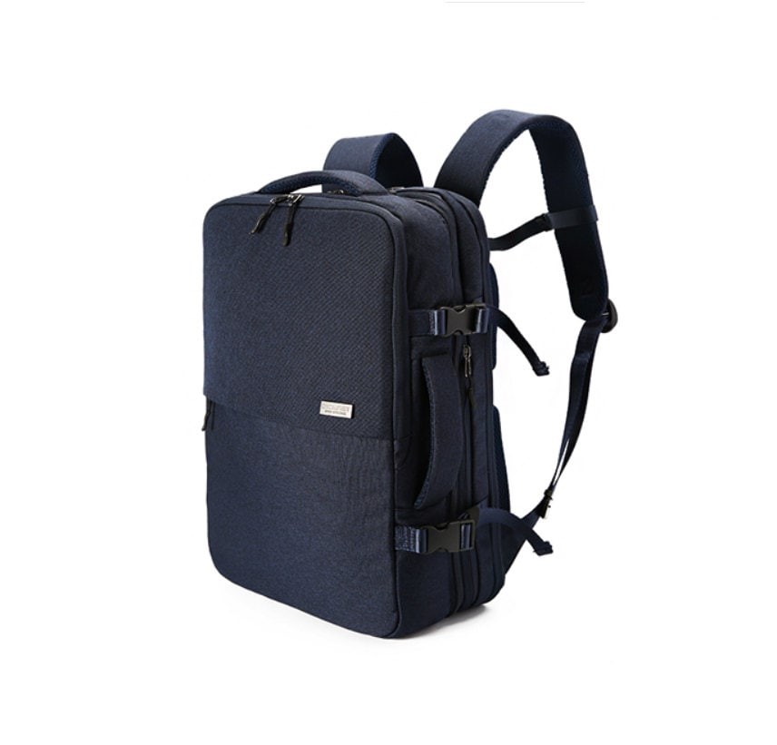 Pro Deluxe Air Mesh Cushion Expandable Backpack navy - Etsy