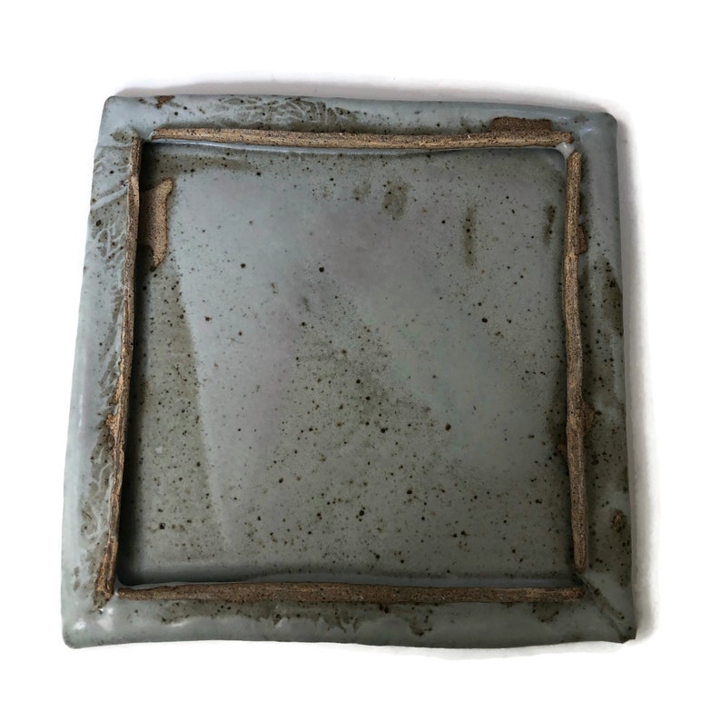 Unique Ceramic Square Sushi Plate Serving Platter East Asian Inspired ...