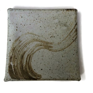 Unique Ceramic Square Sushi Plate Serving Platter East Asian Inspired ...